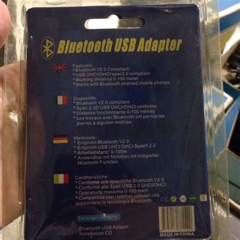 Bluetooth Usb Adapter Computers Tech Parts Accessories Cables Adaptors On Carousell