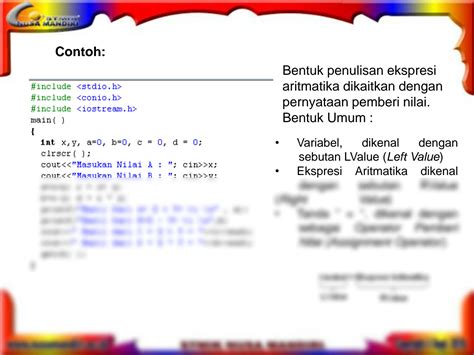 Solution 3 Dasar Pemerograman Operator Bahasa C Manipulasi Dan