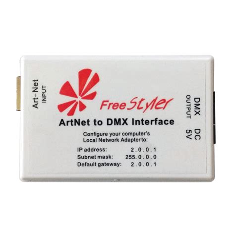 Art Net ArtNet To DMX Interface Lighting Controller For FreeStyler DMX Signal Output 512