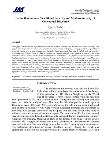 Traditional Security Pdf Nigeria Boko Haram