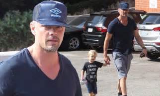 Josh Duhamel And Son Axl Match On LA Lunch Outing Daily Mail Online