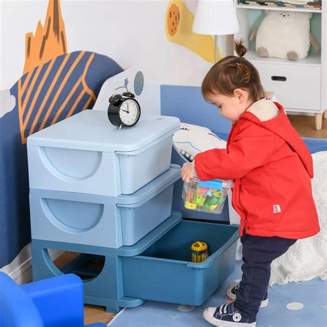 Organizador De Brinquedos Infantil Para Crianças Acima De 3 Anos Com 3