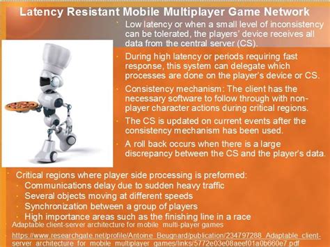 Latency Resistant Mobile Multiplayer Game Network Networking