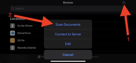 How To Scan Documents With Files App On IPhone IPad