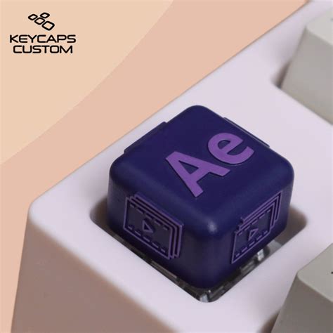Adobe After Effect Artisan Keycap For Mechanical Keyboard