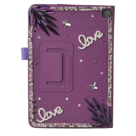 Spritechtm Luxury Bling Rhinestone Design Elegant Flower Decor Smart