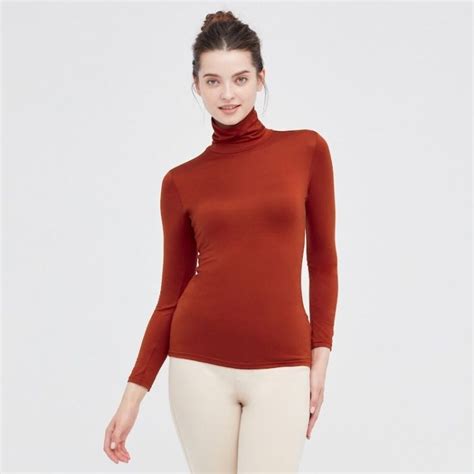 鯊魚日本代購UNIQLO 女發熱衣 HEATTECH 高領T恤 長袖 438942 日本官網全系列預購空運 Yahoo奇摩拍賣