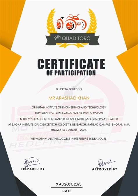 Arashad Khan On Linkedin 9thquadtorc Engineeringexcellence Certificationachieved