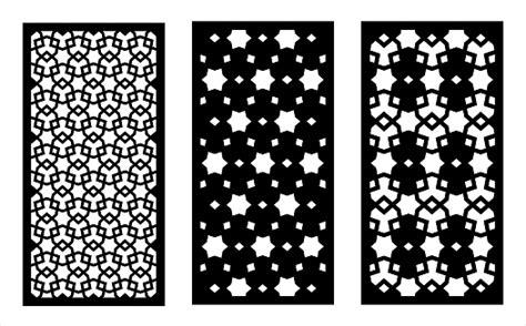 레이저 컷 벡터 패널 Cnc 장식 패턴 잘리 디자인 인테리어 파티션 이슬람 아랍어 레이저 절단 Cnc 장치에 대한 스톡 벡터