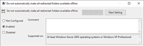 Windows Information Protection And Folder Redirection 0x807c0008