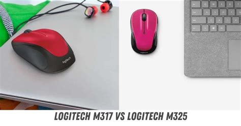 Logitech M317 Vs M325 Wireless Mouse Comparison