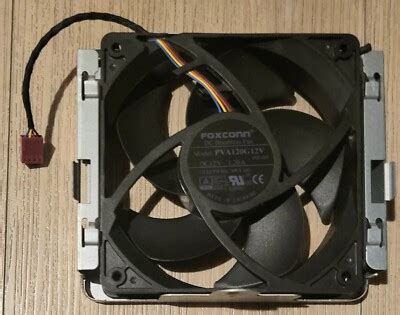 Genuine Dell Xps 8950 Pva120g12v Rear System Fan Assembly Wbracket