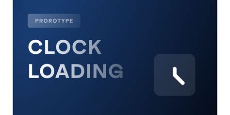 Clock Loading Animation Figma