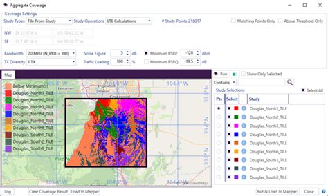 Tap™ 7 6 9 With New Lte Calculations In The Aggregate Coverage Module Softwright Llc