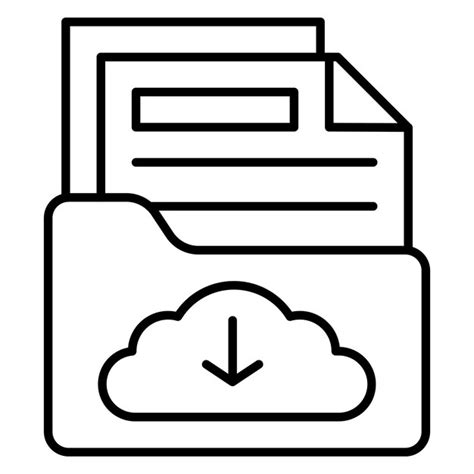 Premium Vector Secured Backup Vector Illustration Style