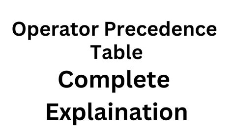 Operator Precedence Relation Table And Function Table Compiler Design Compiler Construction