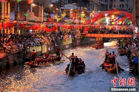 福建僑鄉夜賽龍舟迎端午 每日頭條