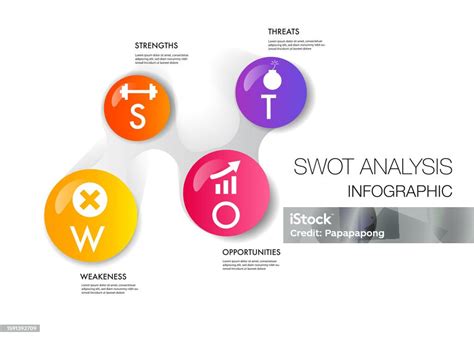 Infographic Template 4 Step Analysis Stock Illustration Download