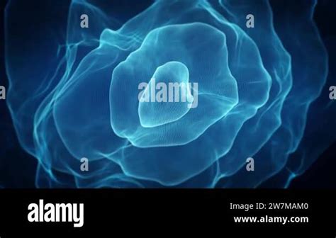 Abstract Beautiful Patterns Waving Background Loop 4k Animation Of An