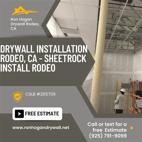 Drywall Installation Rodeo Ca Sheetrock Install Rodeo Martinez Ca