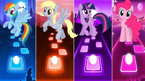Rainbow Dash Pinkiepie Twilight Sparkle Derpy Hooves Song Tiles