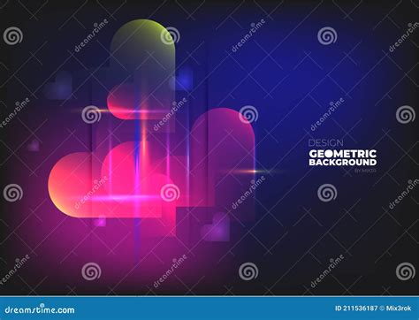 Technology Background Color Vector For Web And Design Stock Vector Illustration Of Futuristic