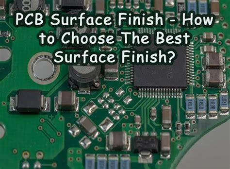 Top PCB Surface Finishes Pros Cons And Comparisons MorePCB