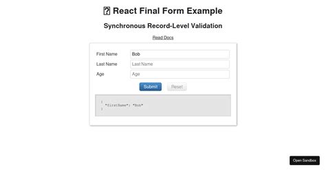 React Final Form Only On Dirty Or Submit Failed Codesandbox