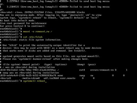 How To Boot Debian 11 Into Rescue Emergency Mode