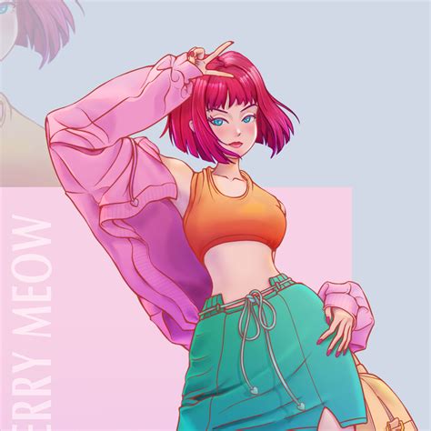 可爱的草莓喵创作者主页北京插画师 站酷zcool