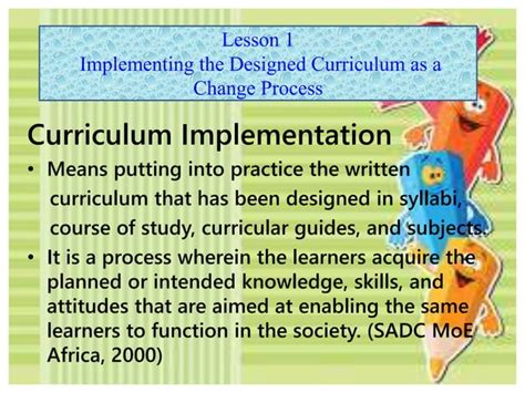 Implementation Of Curriculum Pptx