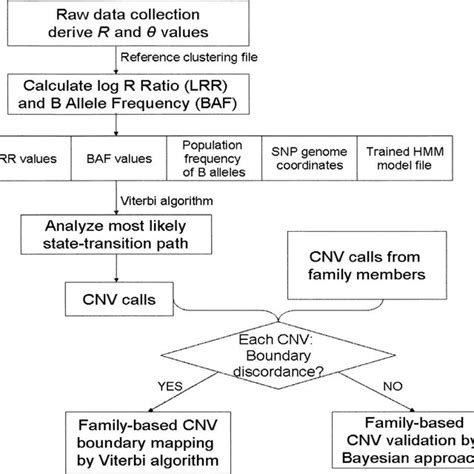 A Flowchart Outlining The Procedure For Cnv Calling From Genotyping