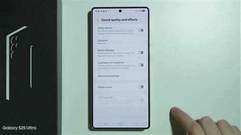 Samsung Galaxy S25 Ultra How To Turn Onoff Dolby Atmos Youtube