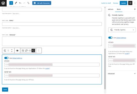 How To Add Friendly Captcha To A Form Crocoblock