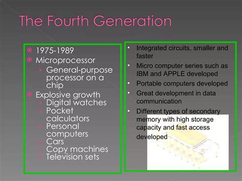 classification and generations of computers ppt computing