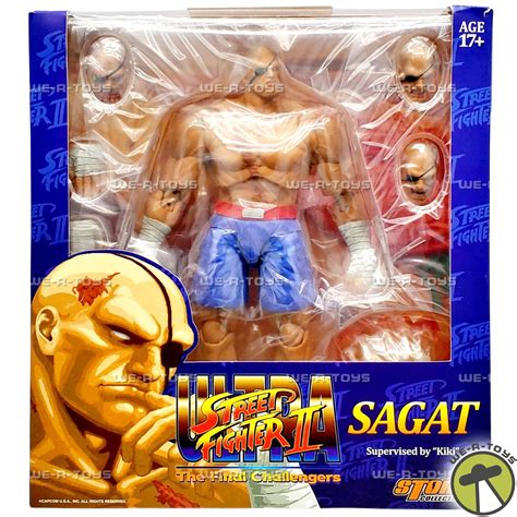 Street Fighter Ii Ultra The Final Challengers Sagat Action Figure