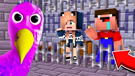 2 НУБА И ДЕВУШКА ПРО ДЕЛАЮТ ПОБЕГ ИЗ ТЮРЬМЫ ОПИЛА БЁРД В МАЙНКРАФТ Youtube