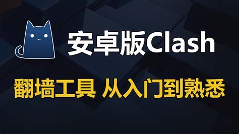 安卓翻墙工具clash for android使用教程，全自动选择最快节点，支持的协议：shadowsocks，ssr，vmess
