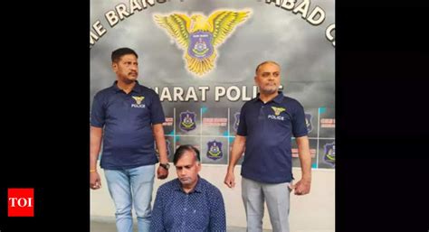 Conman Kiran Patel Arrested In Cheating Case By Ahmedabad Crime Branch After Being Brought From
