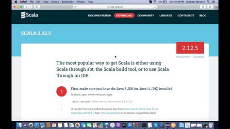 Scala Setup 15 06 2020 Youtube