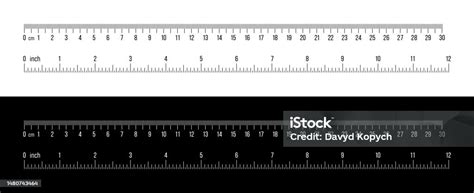 자 30cm 12인치 눈금자 세트 30cm 12 인치 측정 도구 눈금자 스케일 그리드 Cm 인치 크기 표시기 단위 미터법 센티미터 인치 크기 표시기 흰색과 검은 색 각도에