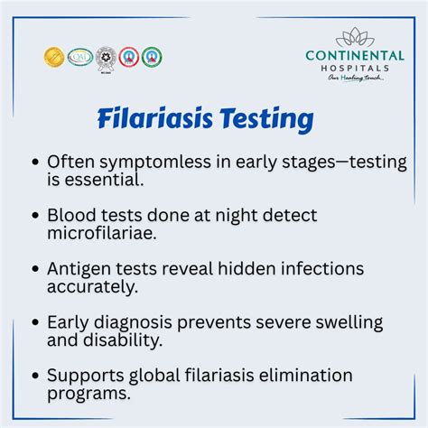Tracking Silent Disease Lymphatic Filariasis Tests