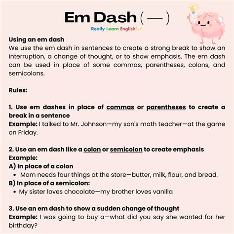 The Em Dash Adds Emphasis And Energy Great For Casual Writing Like