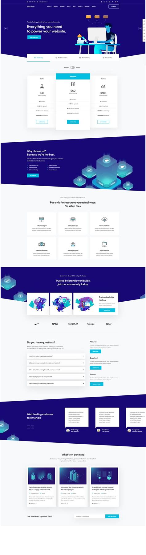 Ekko Multi Purpose Wordpress Theme With Page Builder Stylelib Web Inspiration Web Design