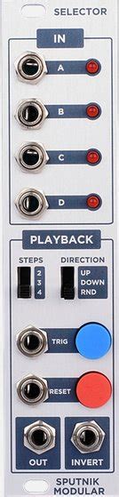 Sputnik Modular Selector Eurorack Module On Modulargrid