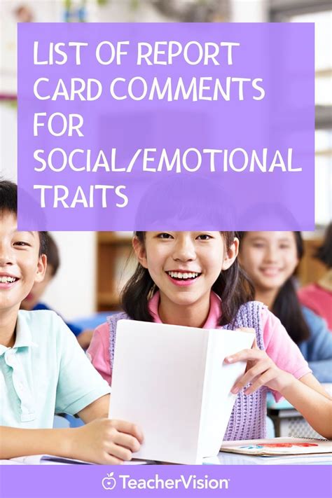 15 Best Report Card Comments Samples Design Talk