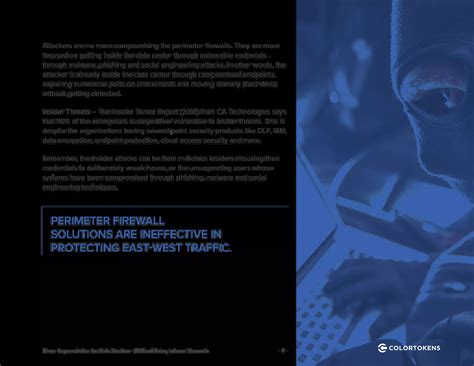 Micro Segmentation For Data Centers Without Using Internal Firewalls Ppt