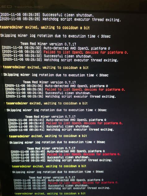 Team Red Miner Failed To List Opencl Devices AMD Cards Forum And Knowledge Base A Place