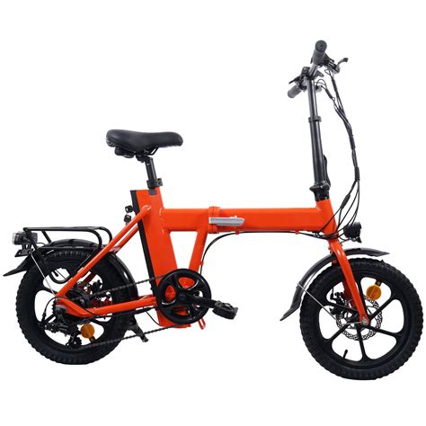 P5 Mini Foldable 16inch Electric Bicycle Small Folding Electric Bike Lightweight E Bike 16 Inch