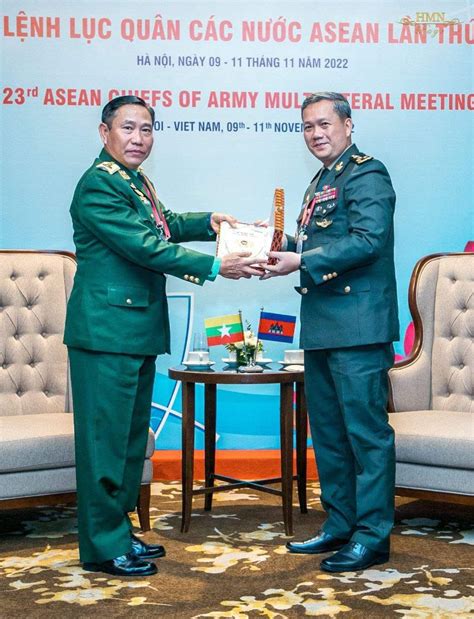 លោកឧត្តមសេនីយ៍ឯក ហ៊ុន ម៉ាណែត បានលើកទ្បើងថា កម្ពុជាចង់ឃើញមីយ៉ាន់ម៉ាអាចដោះស្រាយបាននូវបញ្ហាចំពោះមុខ